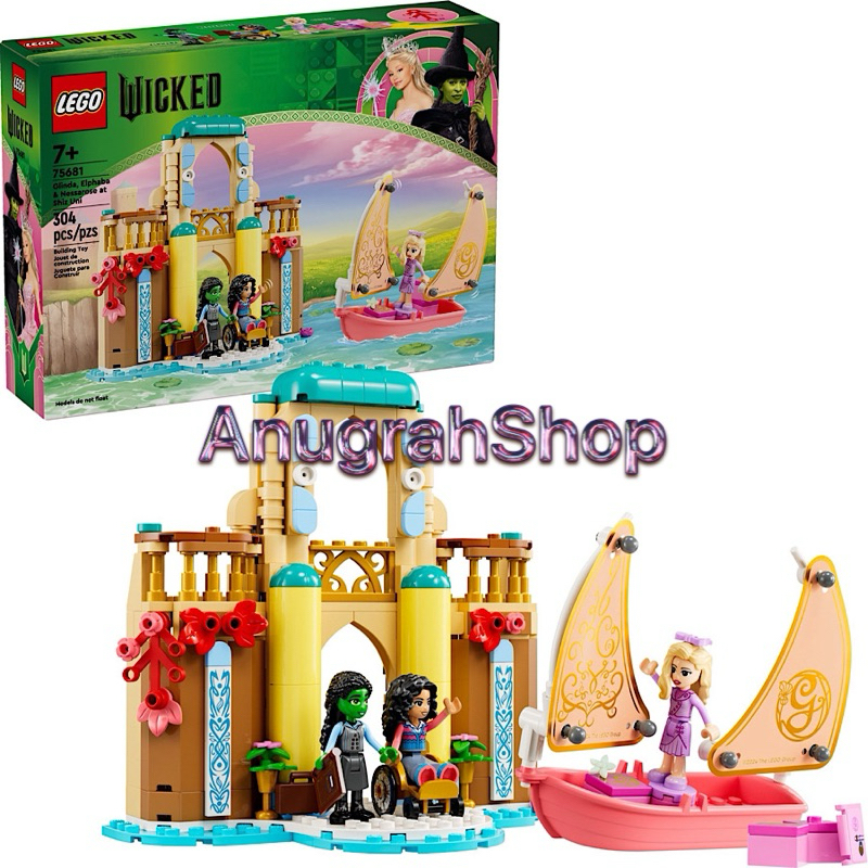 Jual LEGO 75681 WICKED Glinda, Elphaba & Nessarose at Shiz Uni | Shopee ...