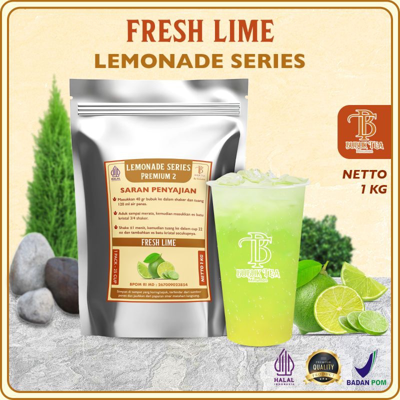 Jual BUBUK MINUMAN FRESH LIME 1KG - BUBUK TEH | Shopee Indonesia