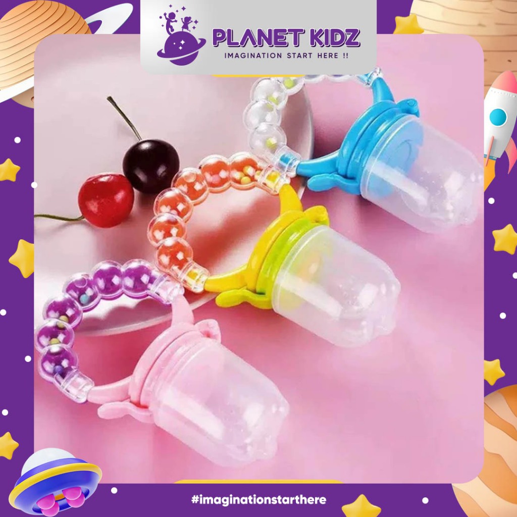 Jual PLANETKIDZ FK336 Empeng Dot Buah Anak Bayi Fruit Feeder Rattle ...