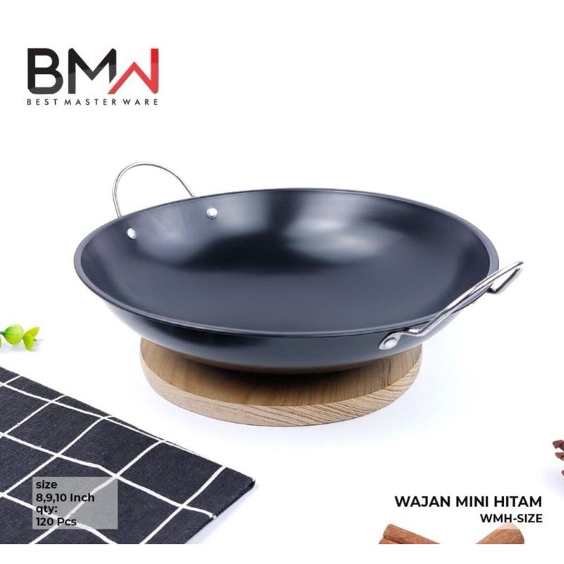 Jual Wajan Mini Hitam 10 Inci | Shopee Indonesia