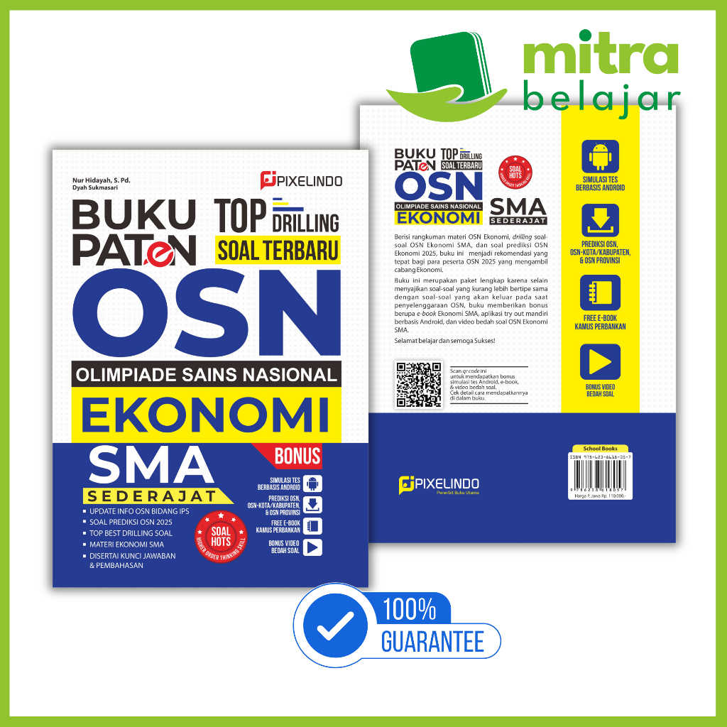 Jual Buku Paten Top Drilling Soal Terbaru OSN Ekonomi SMA Sederajat | Shopee Indonesia