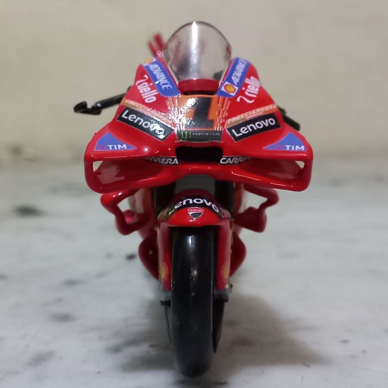 Jual Diecast Ducati Desmosedici GP24 Motogp Custom Pecco Bagnaia 2024 ...