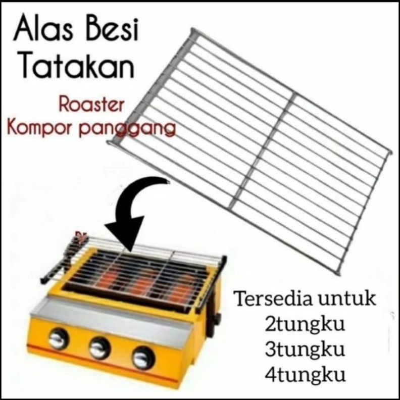 Jual ALAS TATAKAN jaring kawat bakar kompor sosis panggangan roaster 2 ...