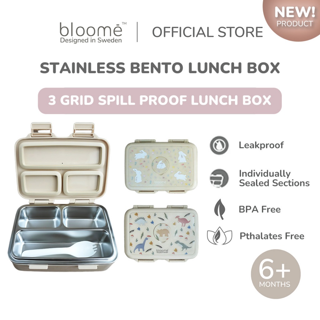 Jual BLOOME – Stainless Bento Lunch Box | Shopee Indonesia