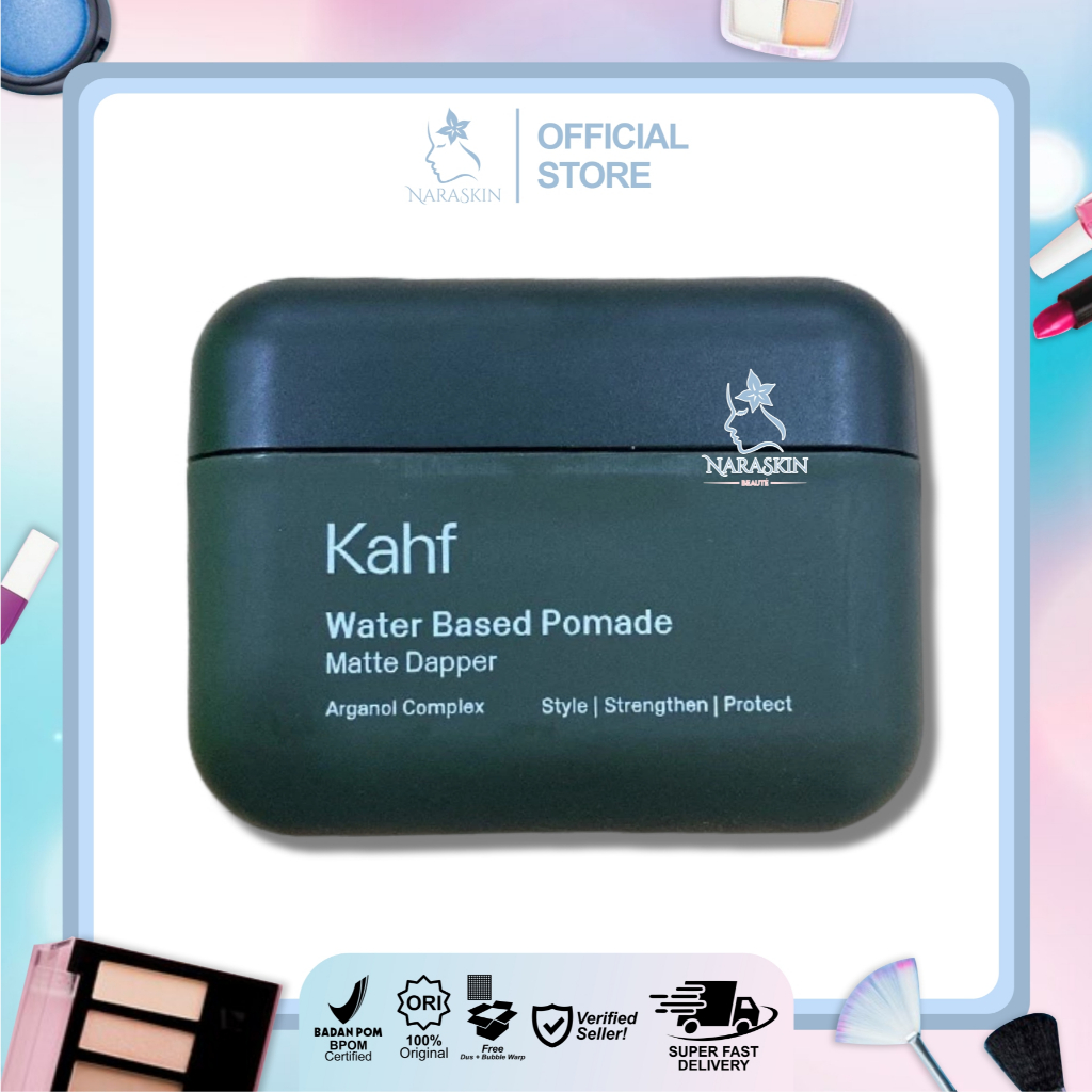 Jual Kahf Matte Dapper Water Based Pomade - 70gr | Shopee Indonesia