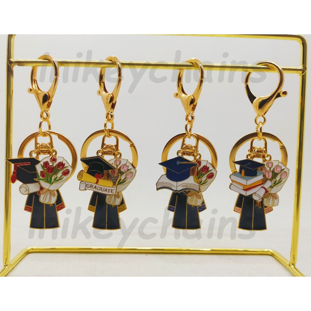 Jual gantungan kunci happy graduation, keychains happy graduation ...