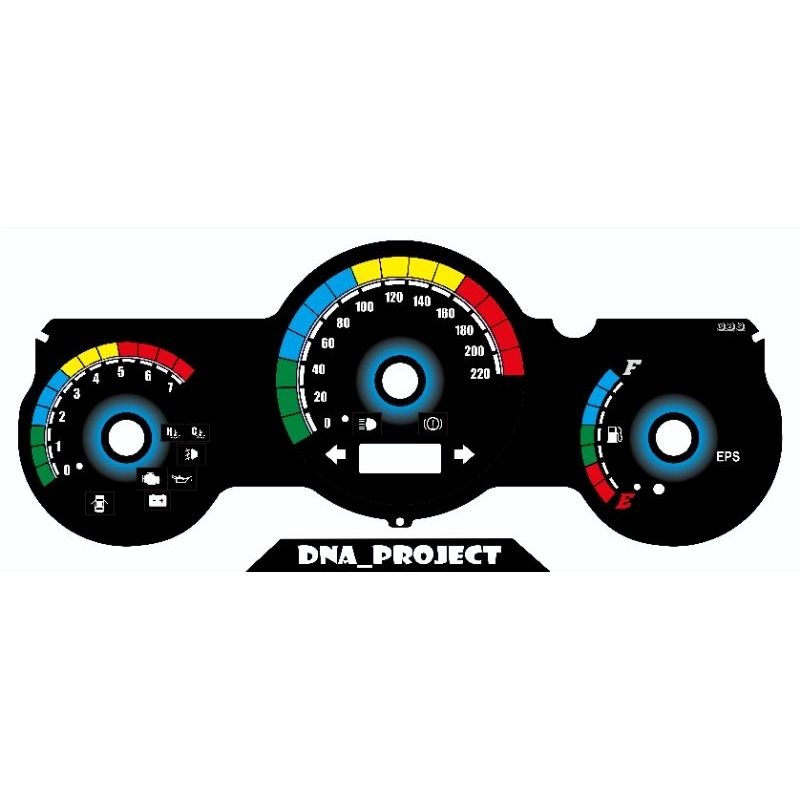 Jual Panel Papan Speedometer HONDA CITY IDSI / JAZZ IDSI / MANUAL gd3 ...