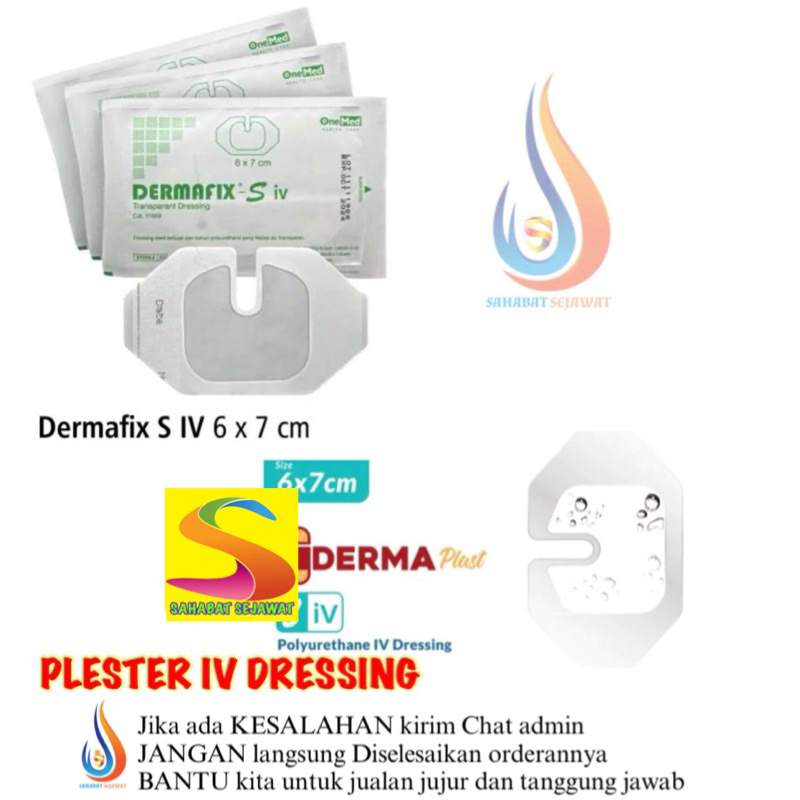 Jual PLESTER FIKSASI S IV +NORT ECERAN DERMAPLAST / DERMAFIX S IV ...