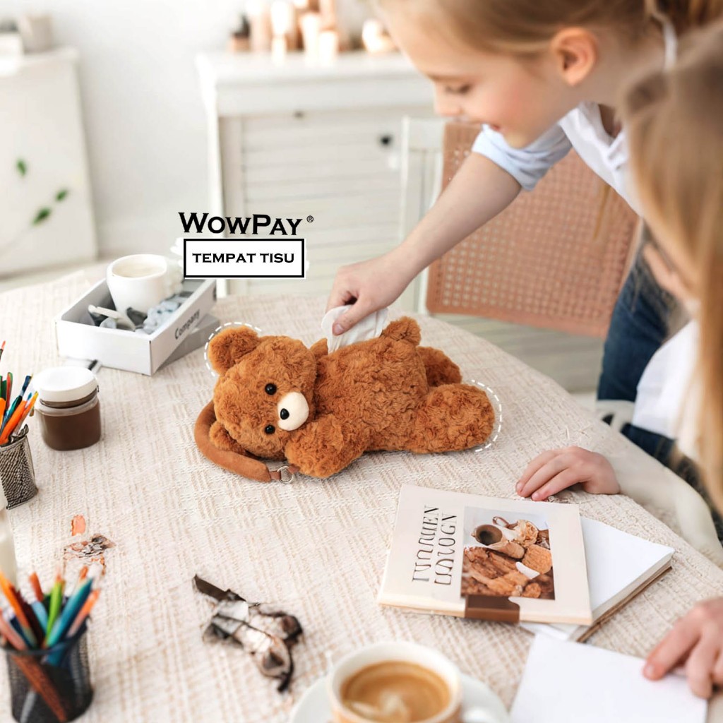 Jual WowPay Tempat Tisu Dapur Gantung Boneka Korean Aesthetic | Shopee ...