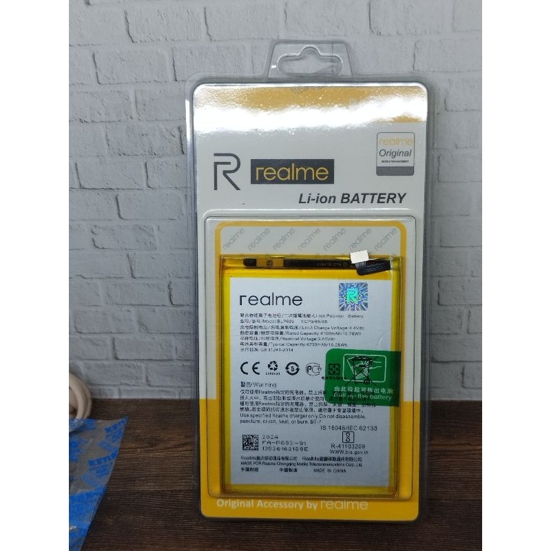 Jual BATERAI BATRE REALME 3 BLP693/Blp-693 RMX1821/RMX1825 ORIGINAL 100 ...