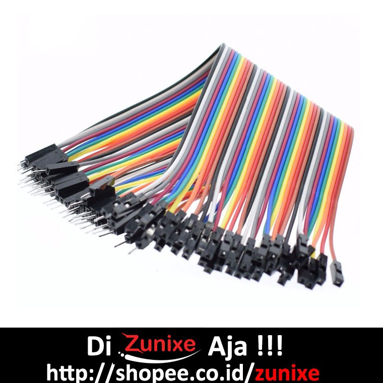 Jual KABEL JUMPER DUPONT 2CM 1 BUAH MALE FEMALE ARDUINO UNO MEGA ...