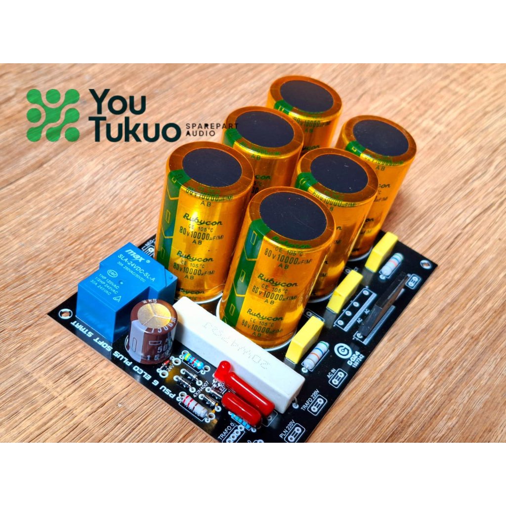 Jual kit PSU + Softstar 6 elco 80V 10000uf | Shopee Indonesia