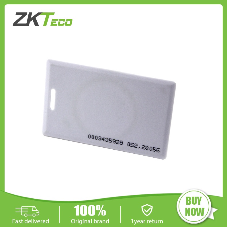 Jual ZKTeco kartu RFID 125 KHz ID CARD untuk Mesin Absensi Smart Lock ...