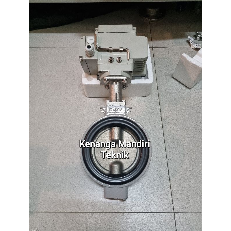 Jual Motorized Butterfly Valve 6 inchi DN 150 KITZ DC 24V | Shopee ...