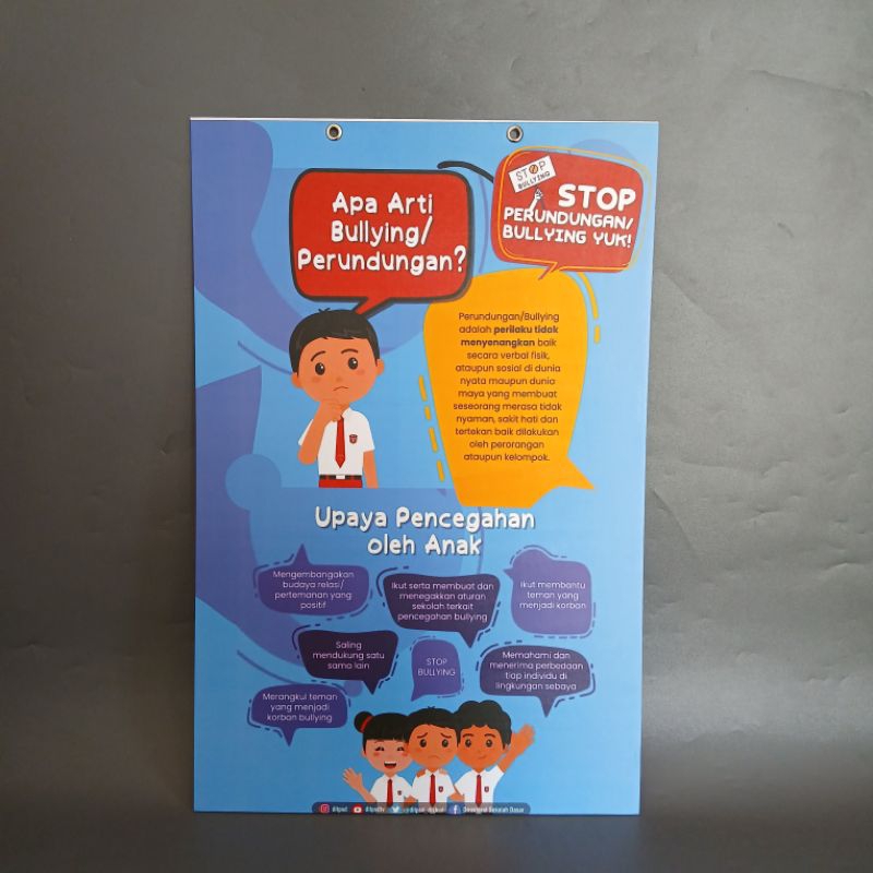 Jual Hard Poster Apa Arti Bullying - Hard Poster Stop Perundungan - Hard Poster Sekolah A3 ...