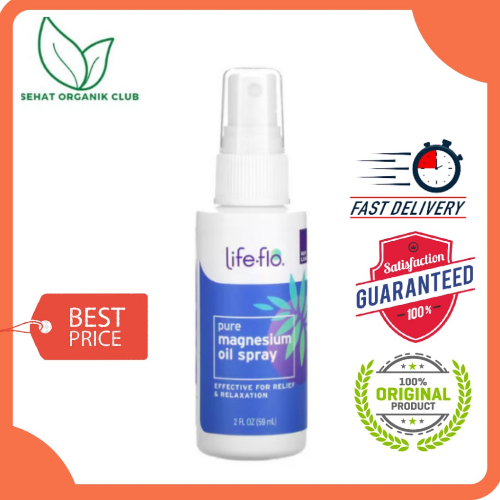 Jual Life flo Pure Magnesium Oil Spray 59 ml | Shopee Indonesia