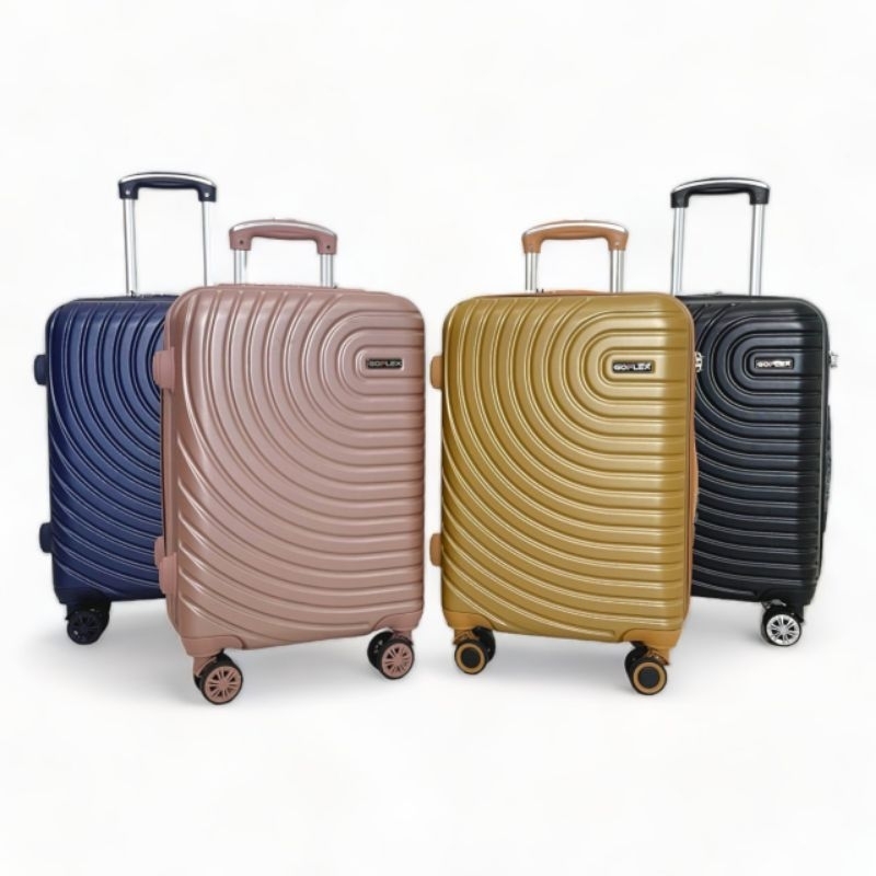 Jual Goflex Tas Koper Cabin Traveling 20inch Fiber seleting | Shopee ...