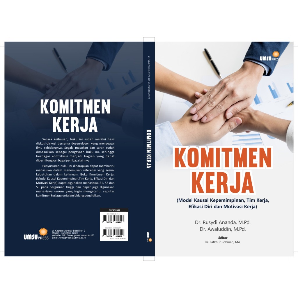 Jual Komitmen Kerja (Model Kausal Kepemimpinan, Tim Kerja, Efikasi Diri dan Motivasi Kerja ...