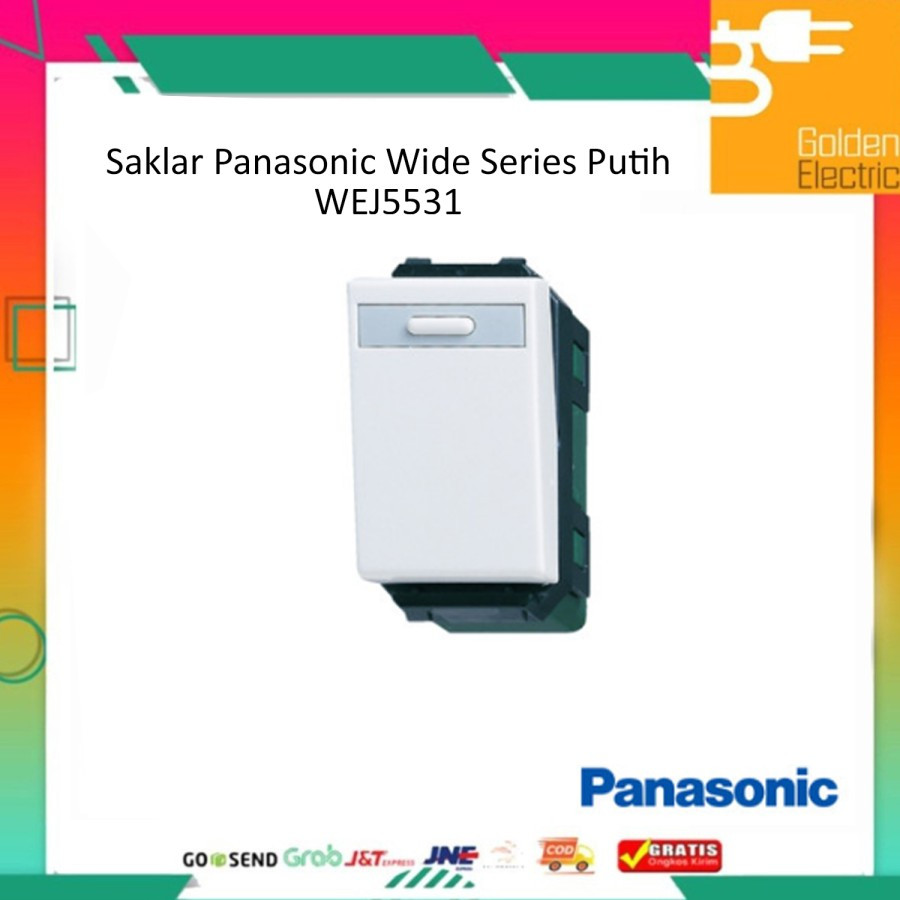 Jual Mata Saklar Panasonic WEJ5531 WEJ 5531 Wide Series 1 Arah Way ...