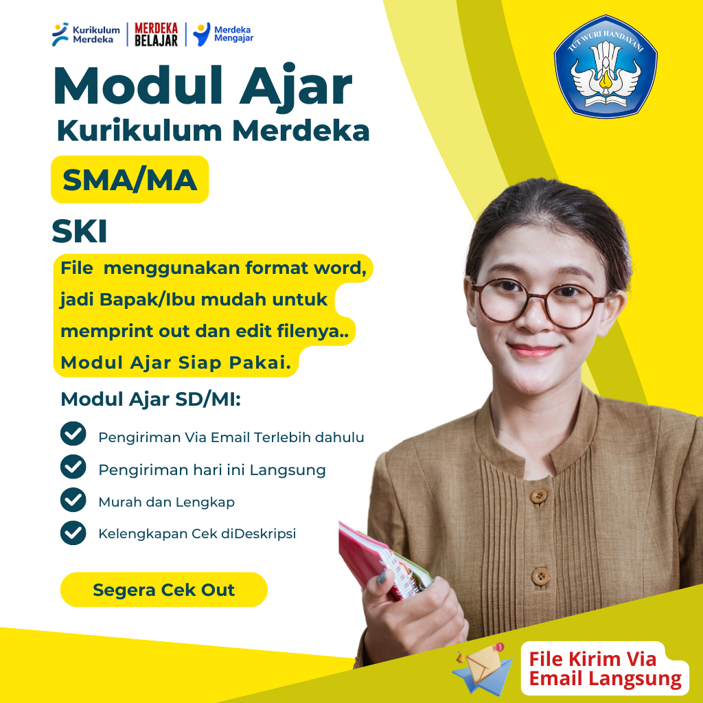 Jual MODUL AJAR SKI KELAS 10-12 SMA/MA KURIKULUM MERDEKA FULL KELAS | Shopee Indonesia