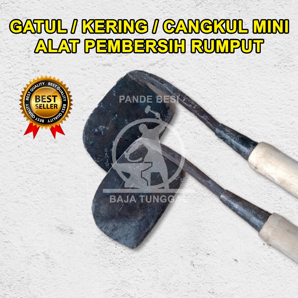 Jual Gathul Baja Asli / Wangkil Miring / Cangkul Mini untuk Berkebun ...