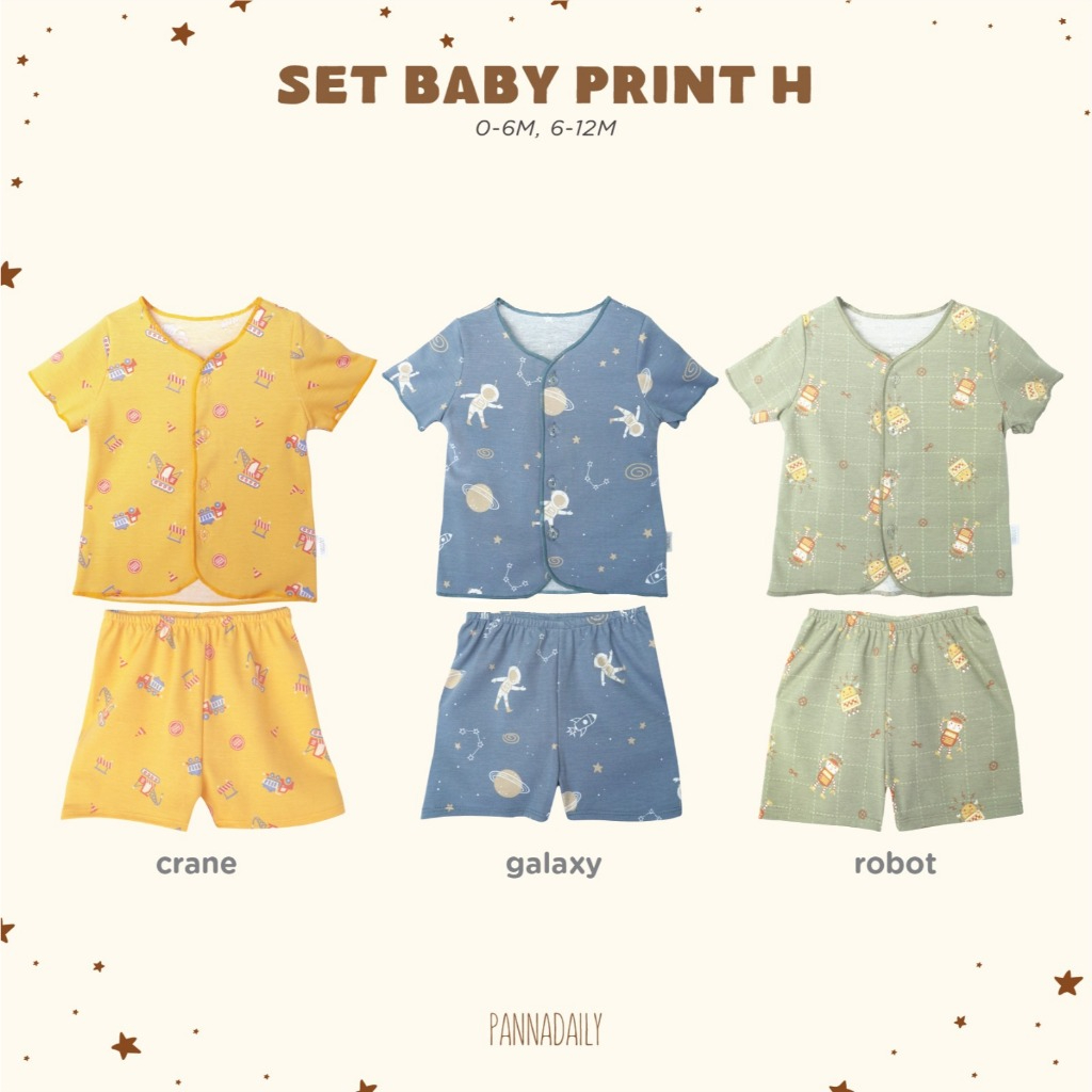Jual BOHOPANNA - PANNADAILY - PANNA DAILY - BABY & BAYI - SET BABY PRINT - ROBOT SERIES ...