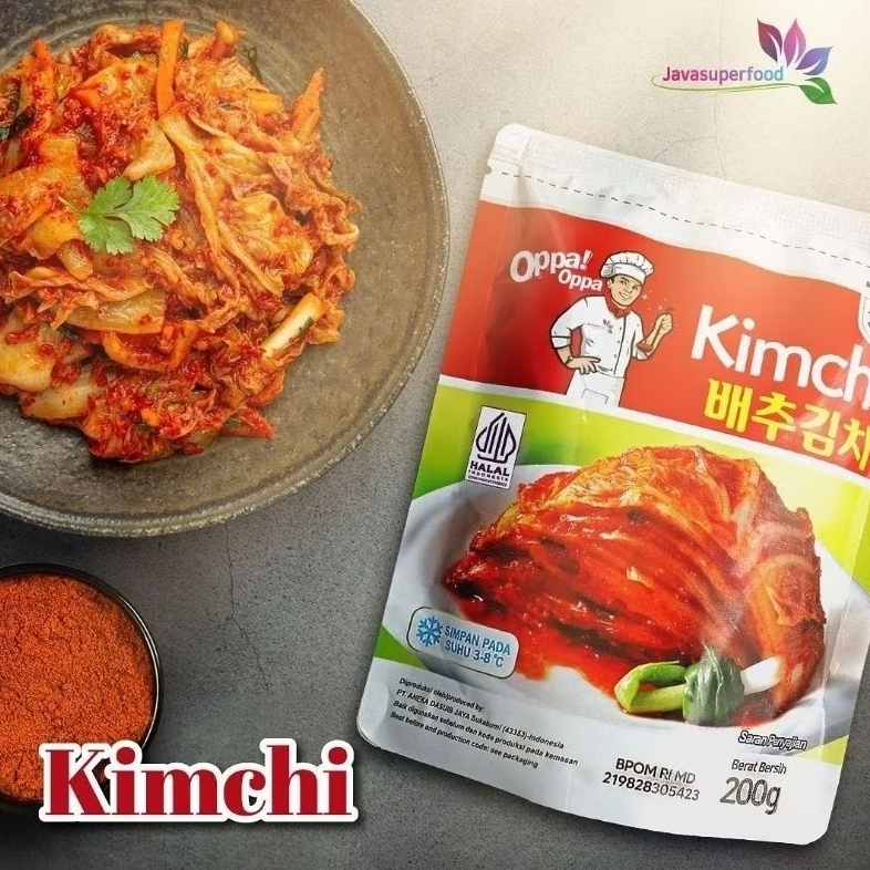 Jual KIMCHI Sawi/ Kimchi Halal/ Kimchi Korea 200g | Shopee Indonesia