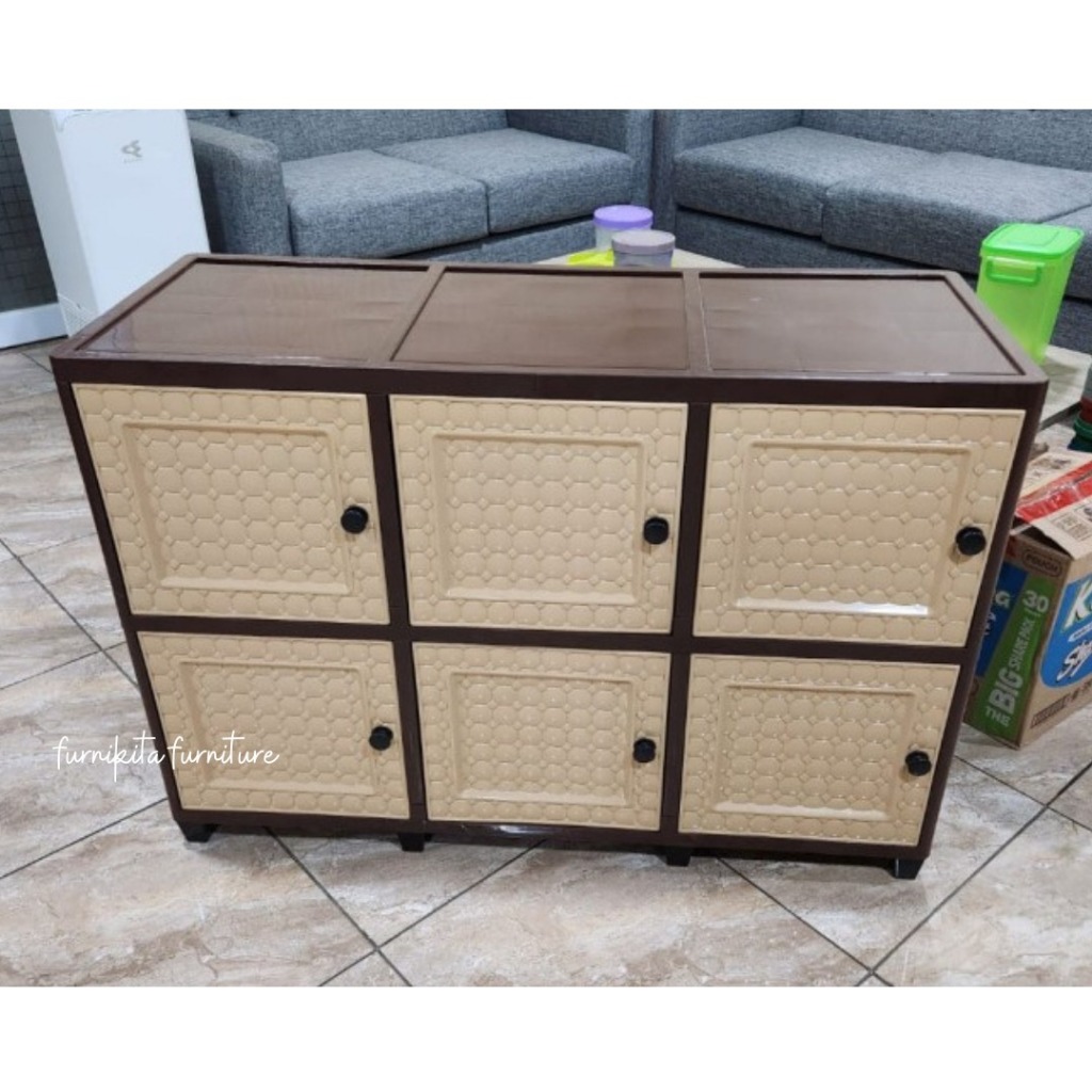 Jual LEMARI PLASTIK TABITHA CLICKS TOWER 3 MINIMALIS LOCKER BOX ...