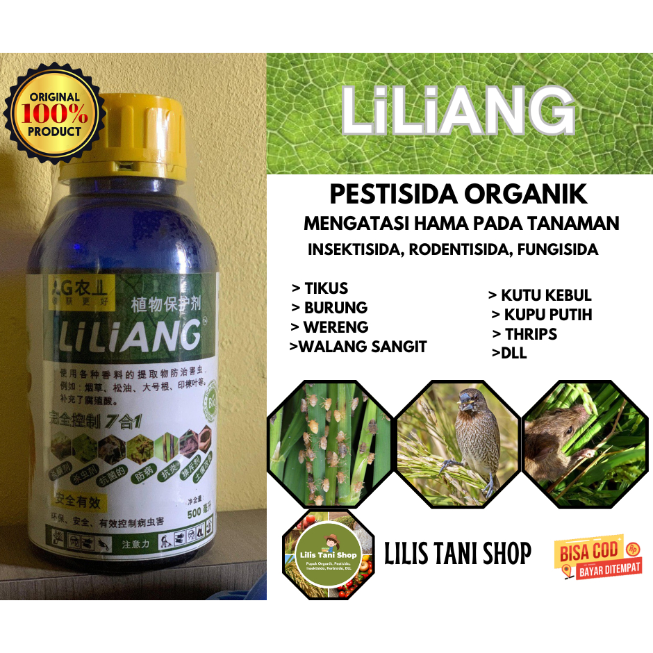Jual Liliang Pestisida Pengendali, Mengatasi Hama Tikus Dan Burung ...