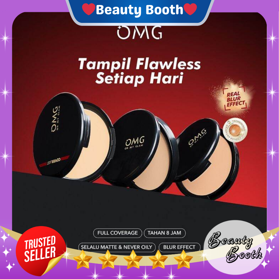 Jual OMG Coverlast TWC TWO WAY CAKE 12 g | Oh My Glam TWC Bedak Padat ...