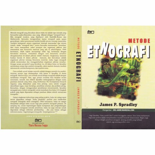 Jual Metode Etnografi Cover Lama - James P. Spradley - NR | Shopee ...