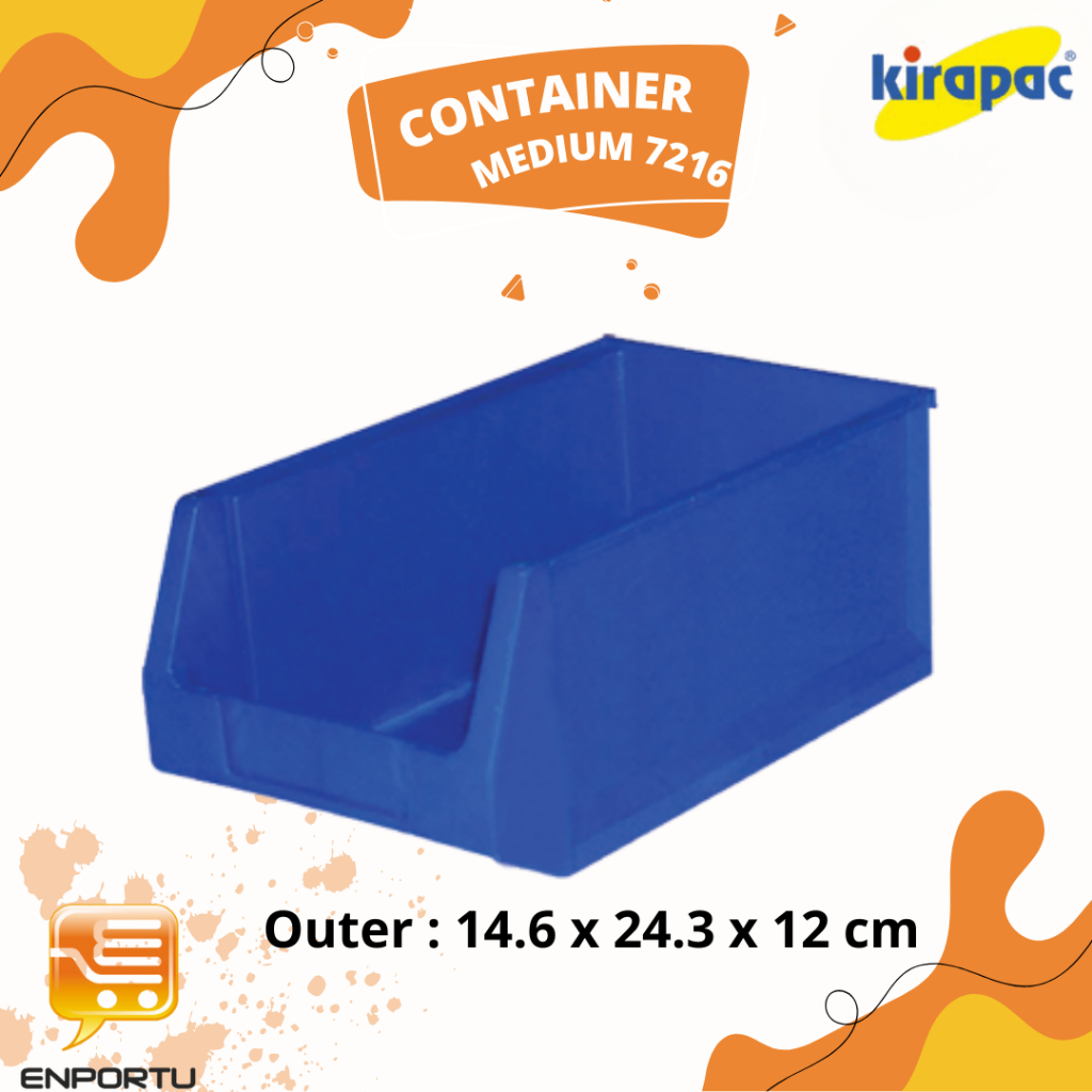 Jual Kirapac Container Industri Tempat Penyimpanan Serbaguna 7216 ...