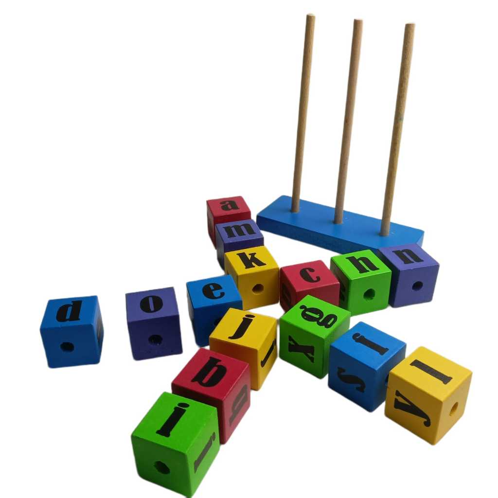 Jual Menara dan Piramida Jumbo Huruf Kecil Besar Angka Hijaiyah Kubus ...