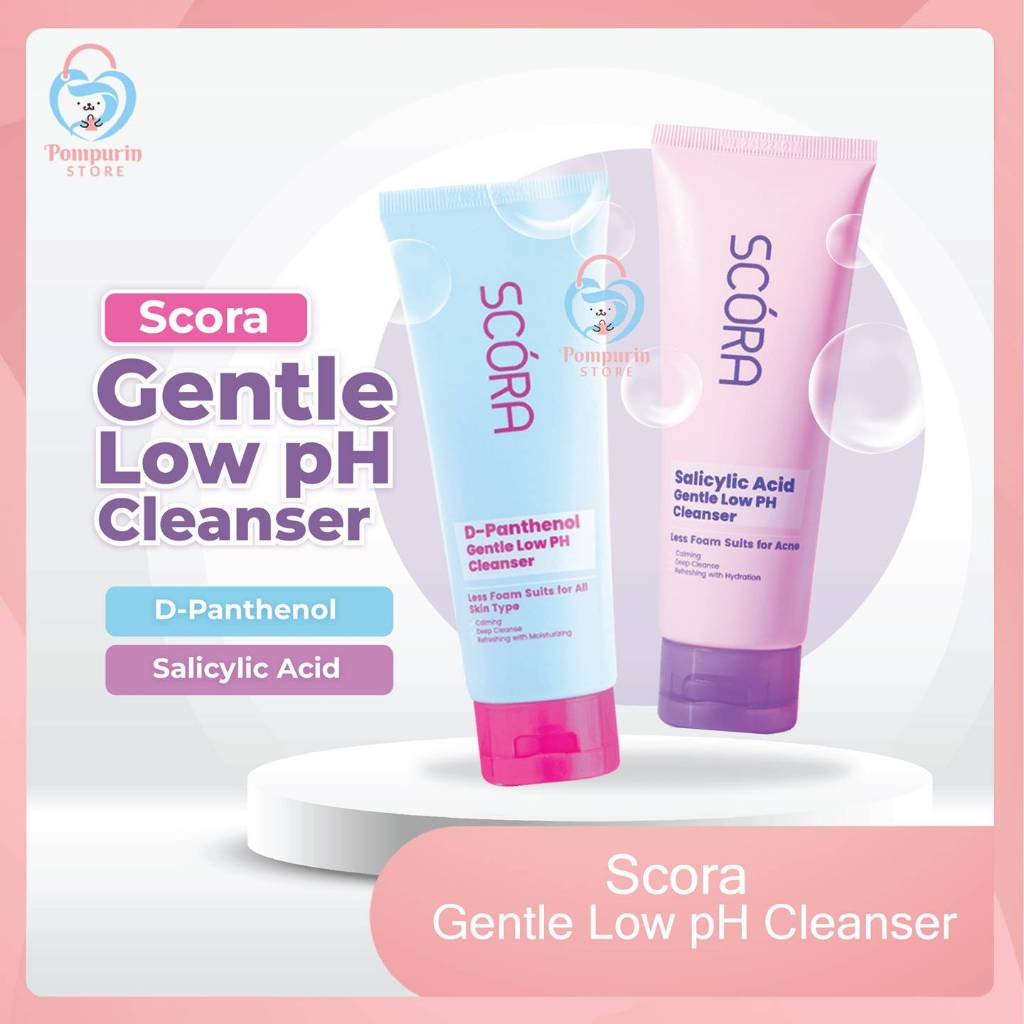 Jual Scora Gentle Low pH Cleanser - Face Wash Pembersih Wajah Salicylic ...