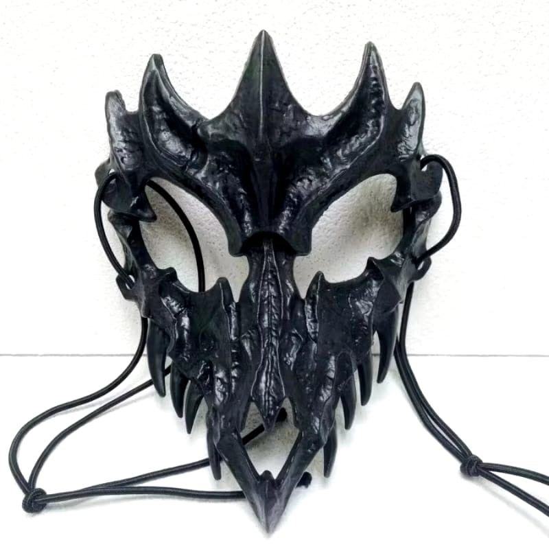 Jual topeng tengkorak naga hitam | Shopee Indonesia