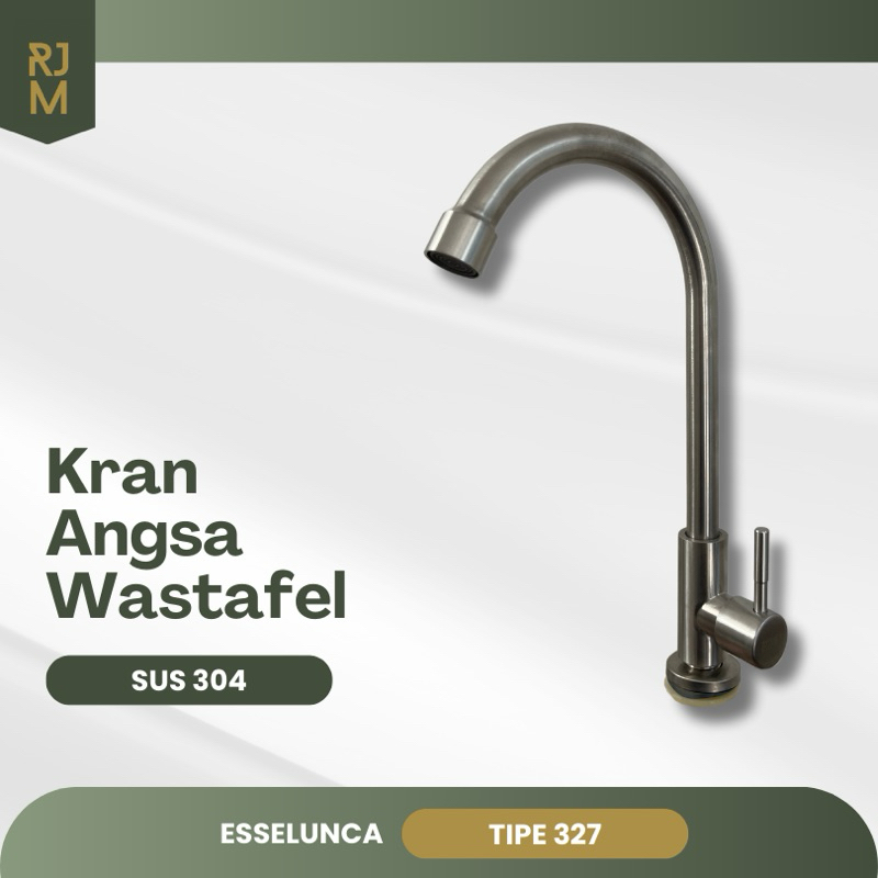Jual Kran Angsa Kran Wastafel Kran Air Kran Stainless Steel Jantung ...