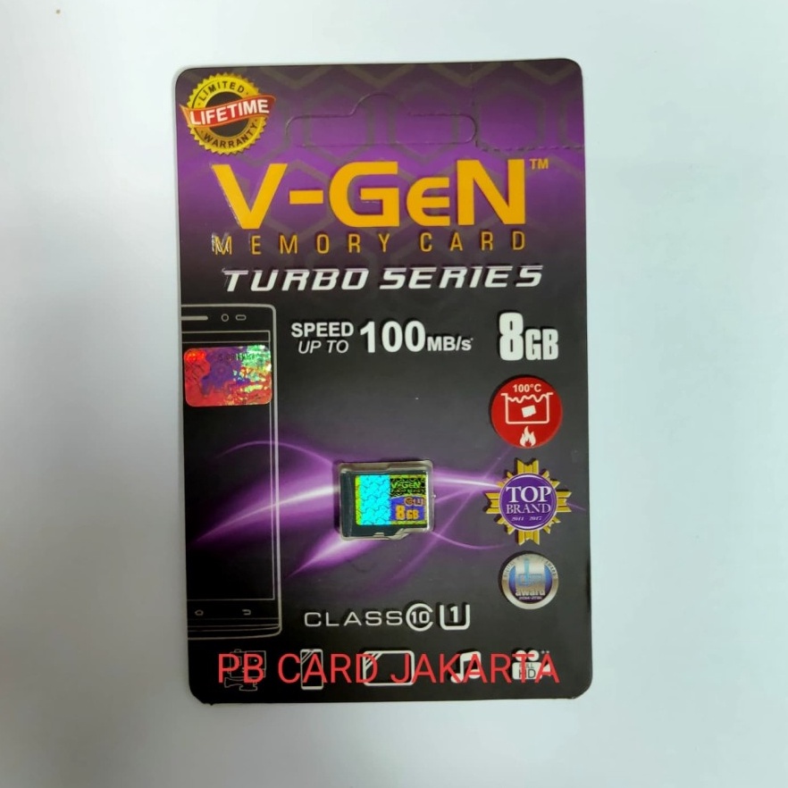Jual MICRO SD VGeN 8GB 16GB 32GB 64GB 128GB 256GB 512GB 1TB TURBO CLASS ...