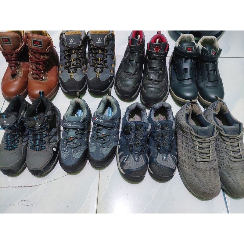 Jual sepatu outdoor safety lapangan hiking proyek tambang | Shopee ...