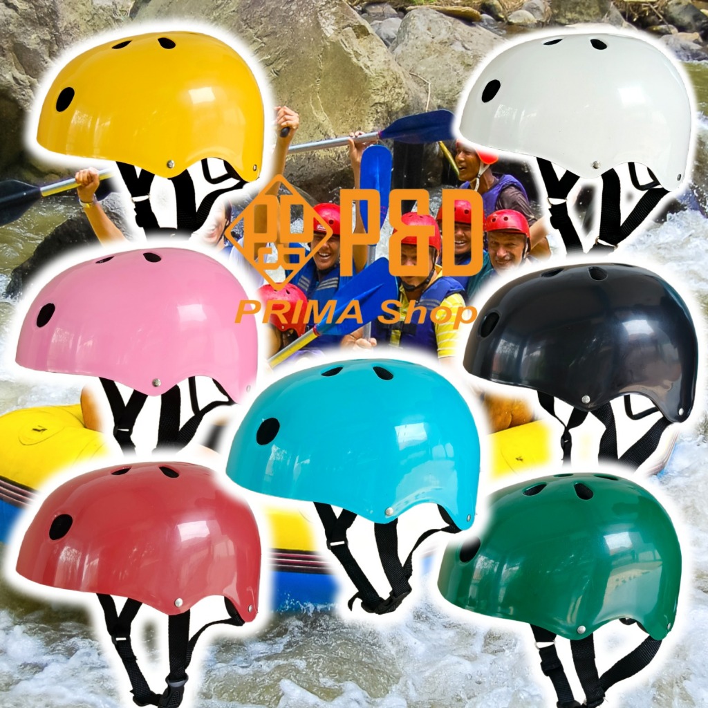 Jual Helm Skate Half Sepeda / Arung Jeram / Out Bound / ATV / Flying ...