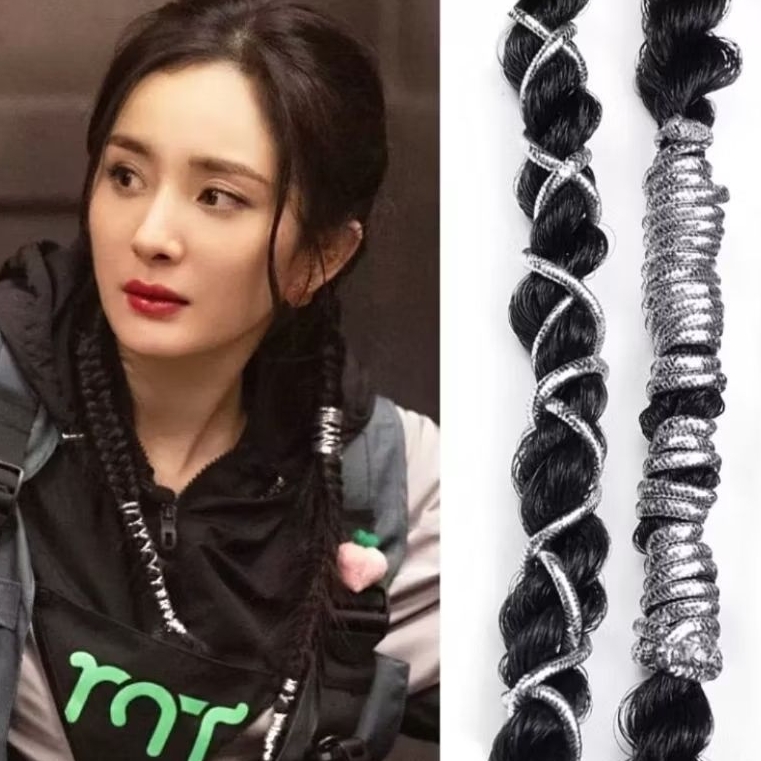 Jual hairdostoreid Tali Kepang Gimbal Rambut Styling Shimmer Kepang ...
