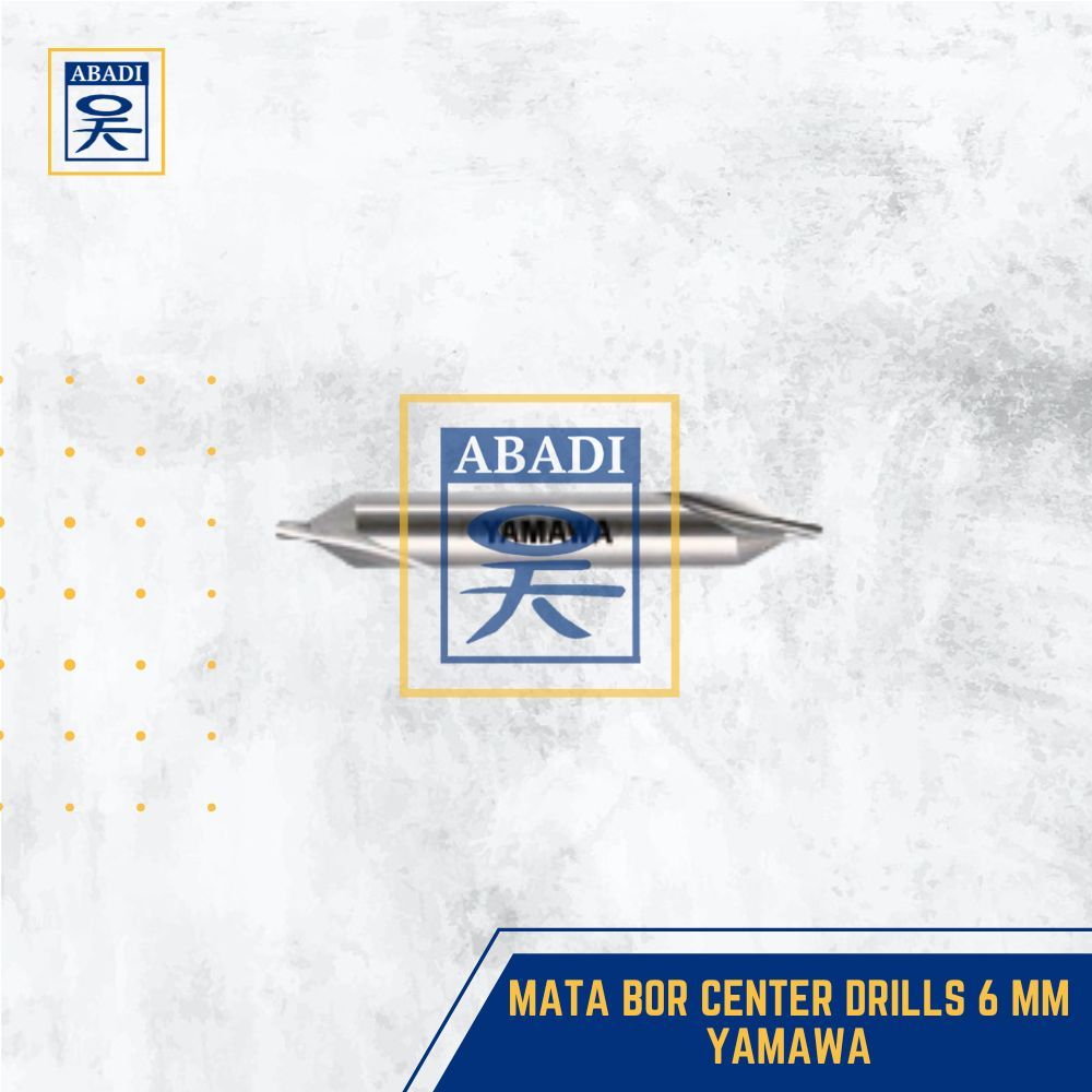 Jual MATA BOR CENTER DRILLS 6 MM YAMAWA | Shopee Indonesia