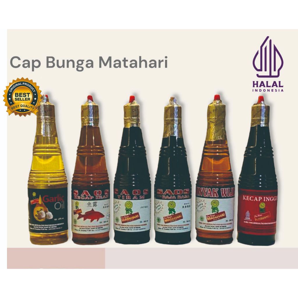 Jual Minyak Wijen | Saos Raja Rasa | Kecap Ikan | Saos Tiram | Kecap ...