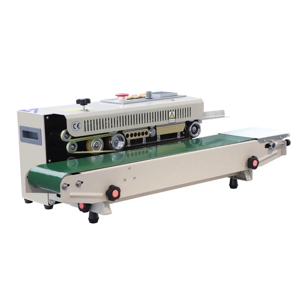 Jual Mesin Press Plastik Continuous Band Sealer dengan Embossing ...