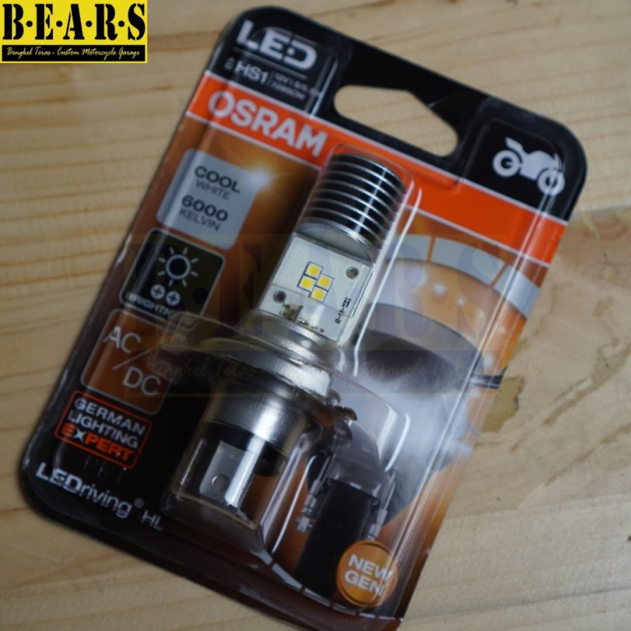 Jual Lampu Depan LED H4 Osram 6000 K AC DC Kawasaki W175 | Shopee Indonesia