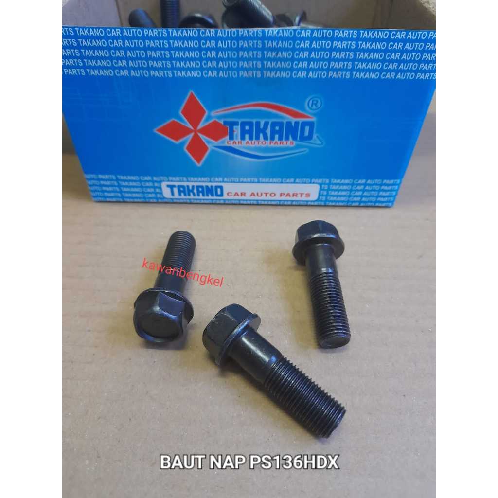 Jual Baut nap roda baut nap baja CANTER PS125 HDX PS136 HDX | Shopee ...