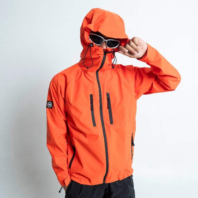 Jual Troublemaker | Outwear Jacket - Hurricane Orange | Shopee Indonesia