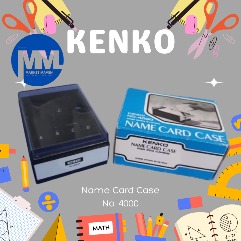 Jual Box Kartu Nama / Tempat Kartu Nama Kenko Muat 400 Kartu Nama ...