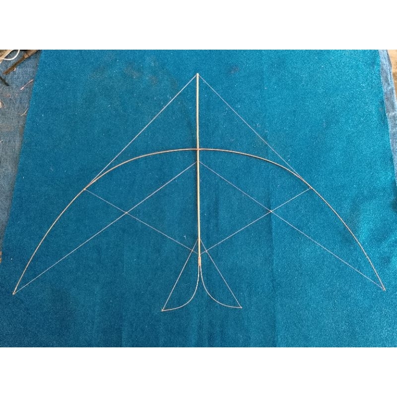 Jual Kerangka layangan ikan ukuran 1,8-1,5 baca deskripsi | Shopee ...