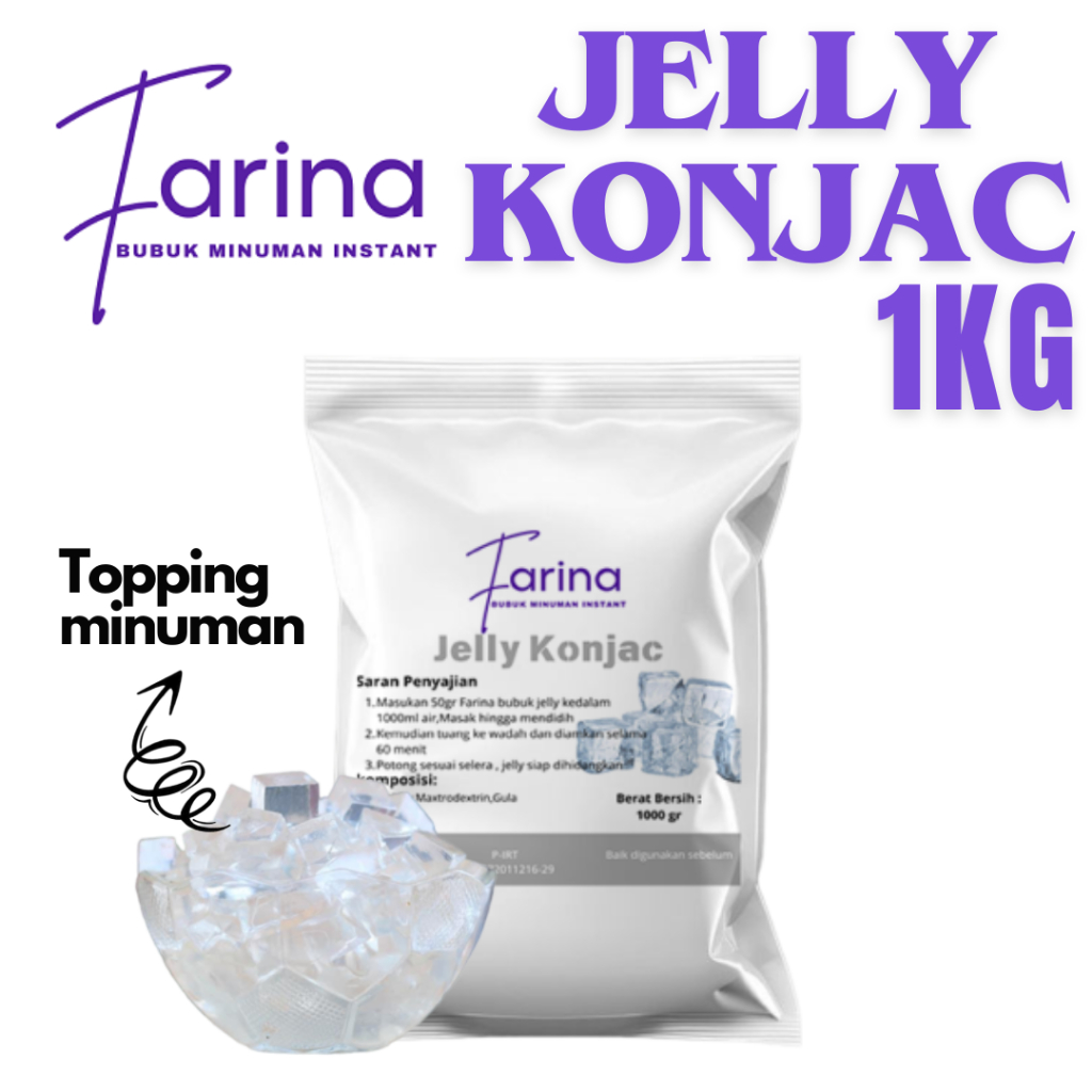 Jual Jelly Konyaku/Bubuk jelly Topping Minuman | Shopee Indonesia