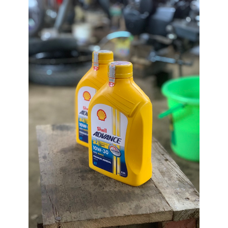 Jual Oli Mesin Matic Shell Advance AX5 0,8L Original oli mesin metik ...